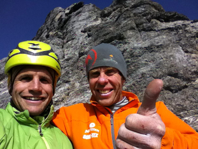 Robert Jasper e Roger Schaeli conquistano in libera la Nord dell'Eiger ...