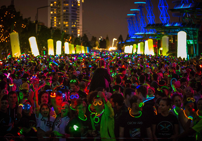 L'Electric Run illumina il parco di Monza - SportOutdoor24