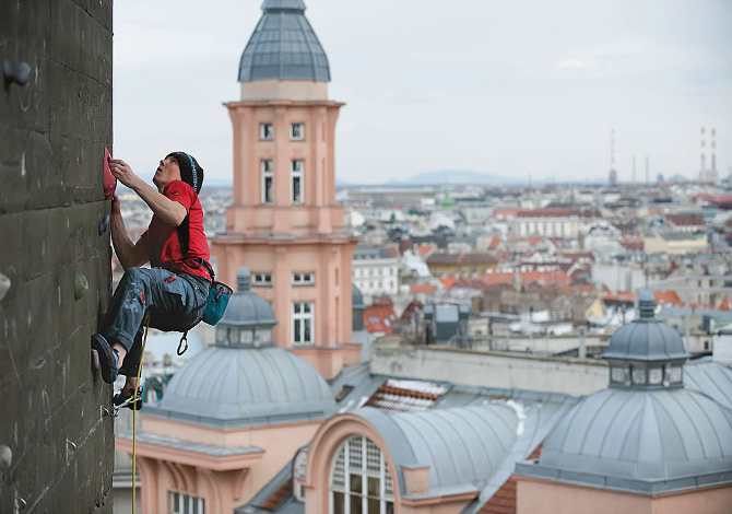 A Vienna per Mozart? No grazie, sono qui per fare climbing e bouldering ...