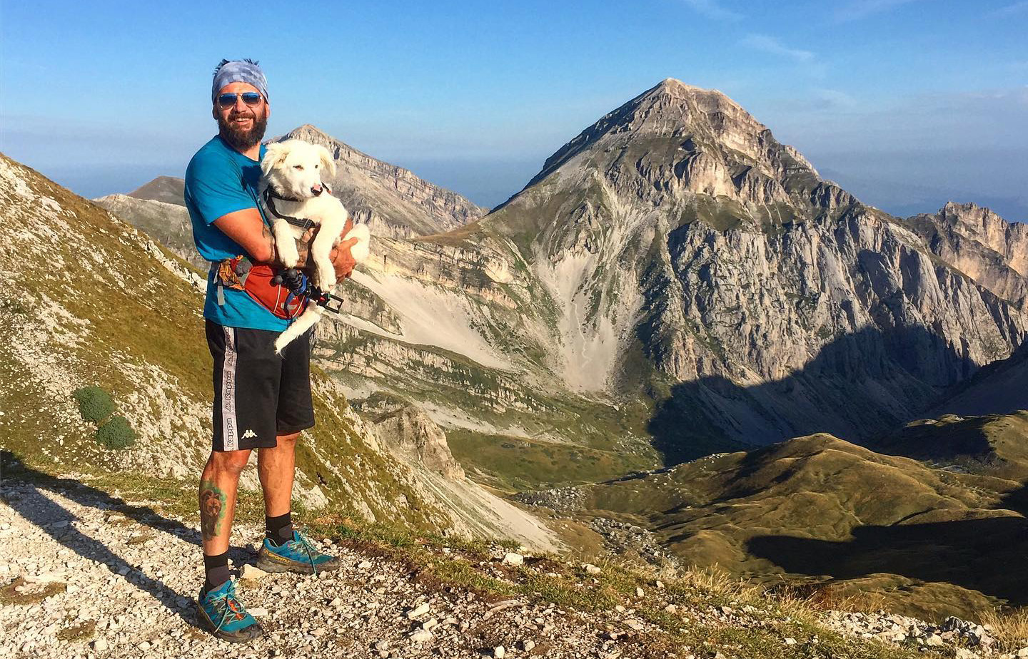 A piedi sul Sentiero Italia Cai con un cane trovatello, l'incredibile ...