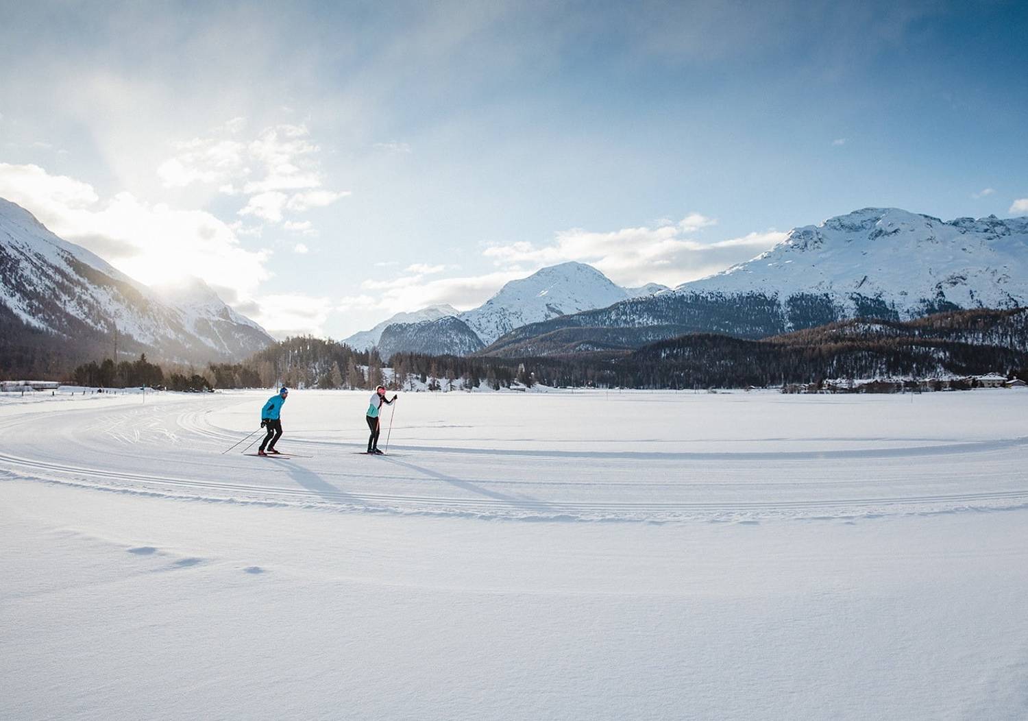 La piste da sci di fondo più belle della Svizzera