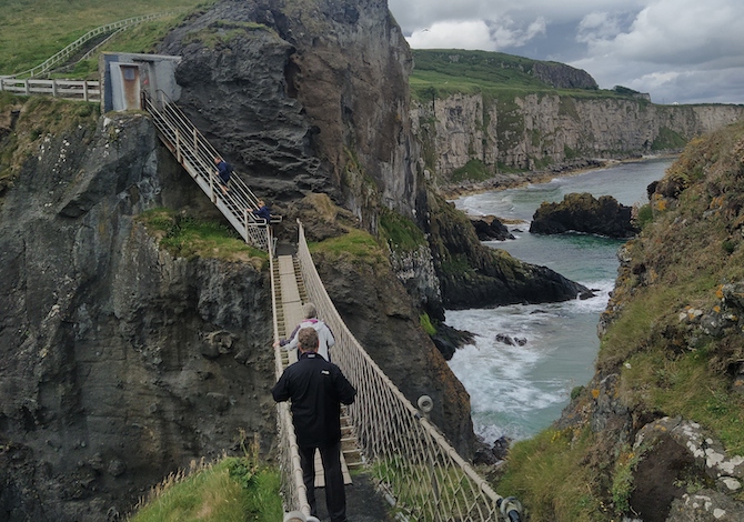 The Northern Ireland Coast Walk on the Causeway Coastal Route ...